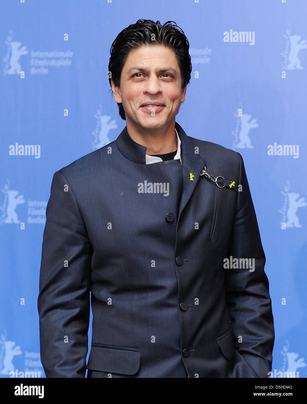 Indian actor Shah Rukh Khan attends the photocall of the film "My Name ...