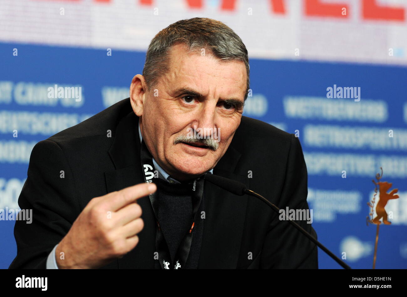 Actor Martin Huba attends the press conference for the Czech film ...