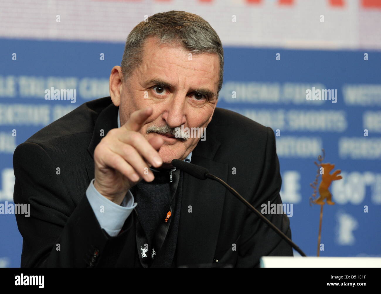 Actor Martin Huba attends the press conference for the Czech film ...