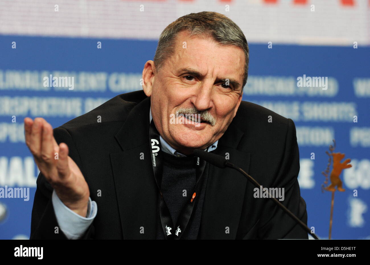 Actor Martin Huba attends the press conference for the Czech film ...