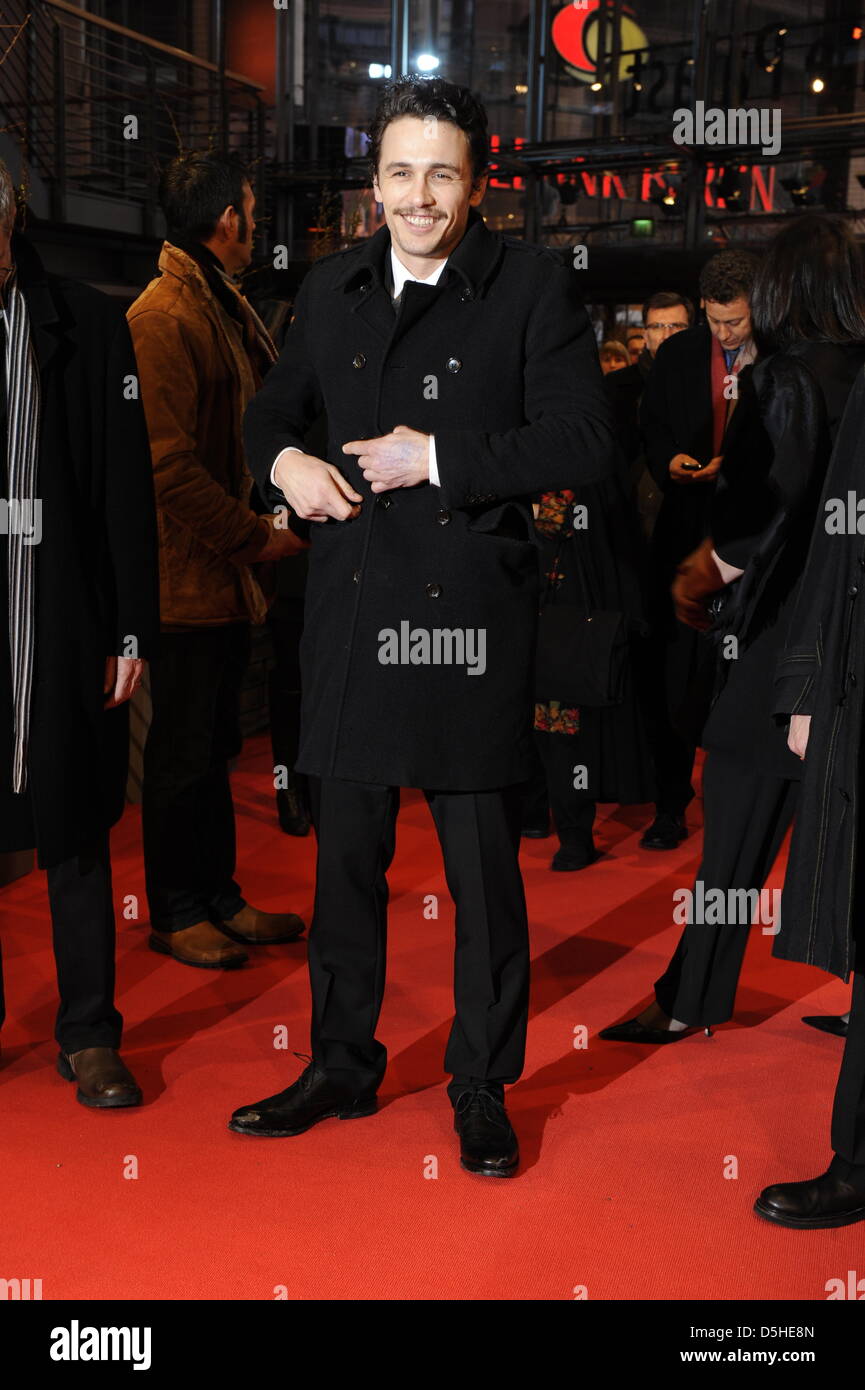 German actor James Franco arrives for the premiere of the film 'Howl ...