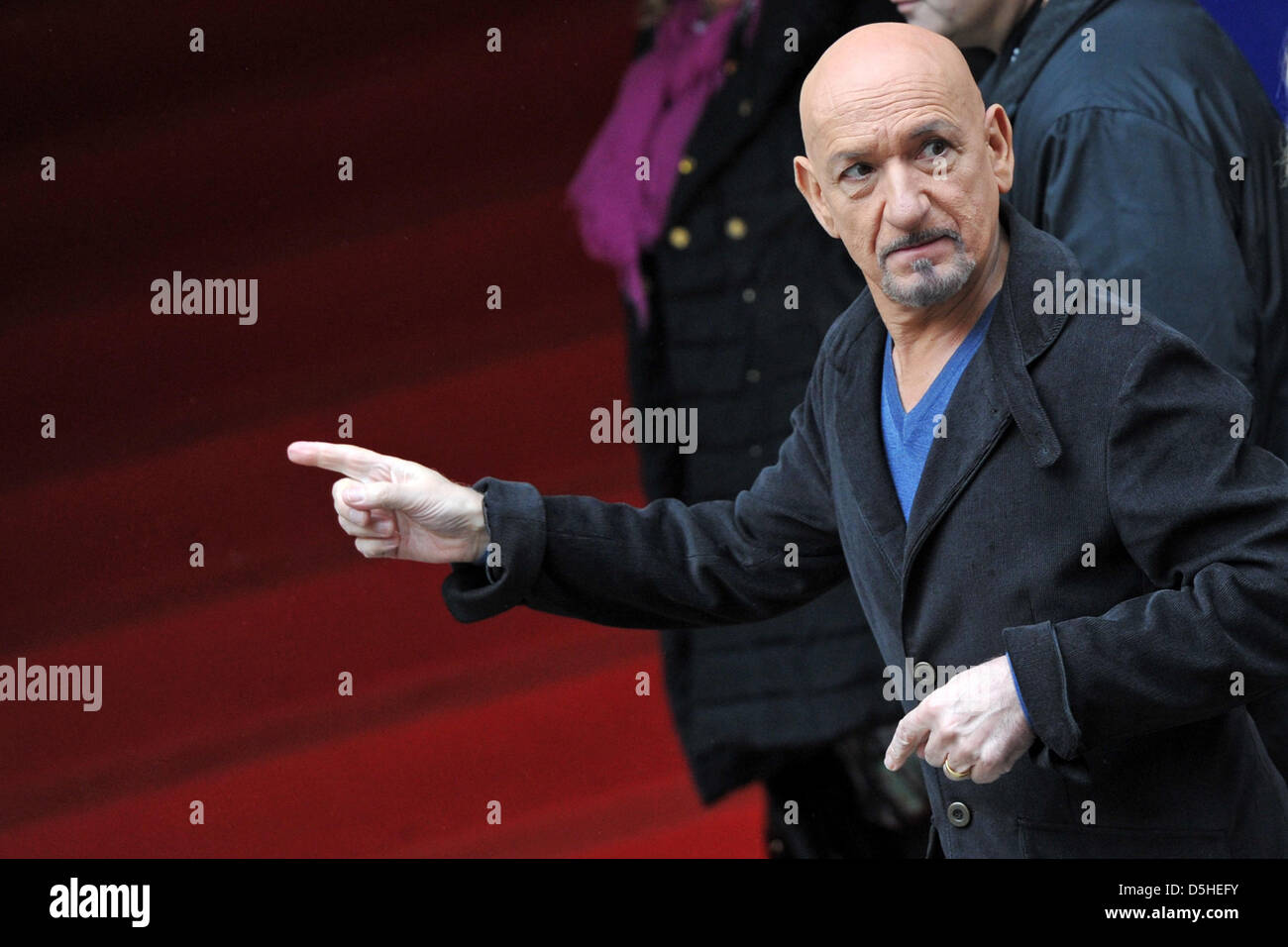 British actor Ben Kingsley arrives at the 60th Berlinale International ...