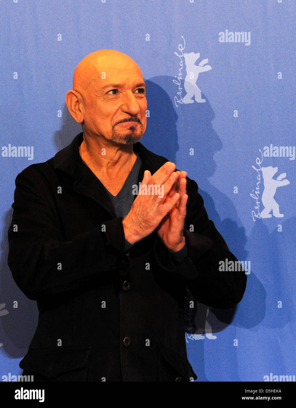 British actor Ben Kingsley attends the photocall for the film 'Shutter ...
