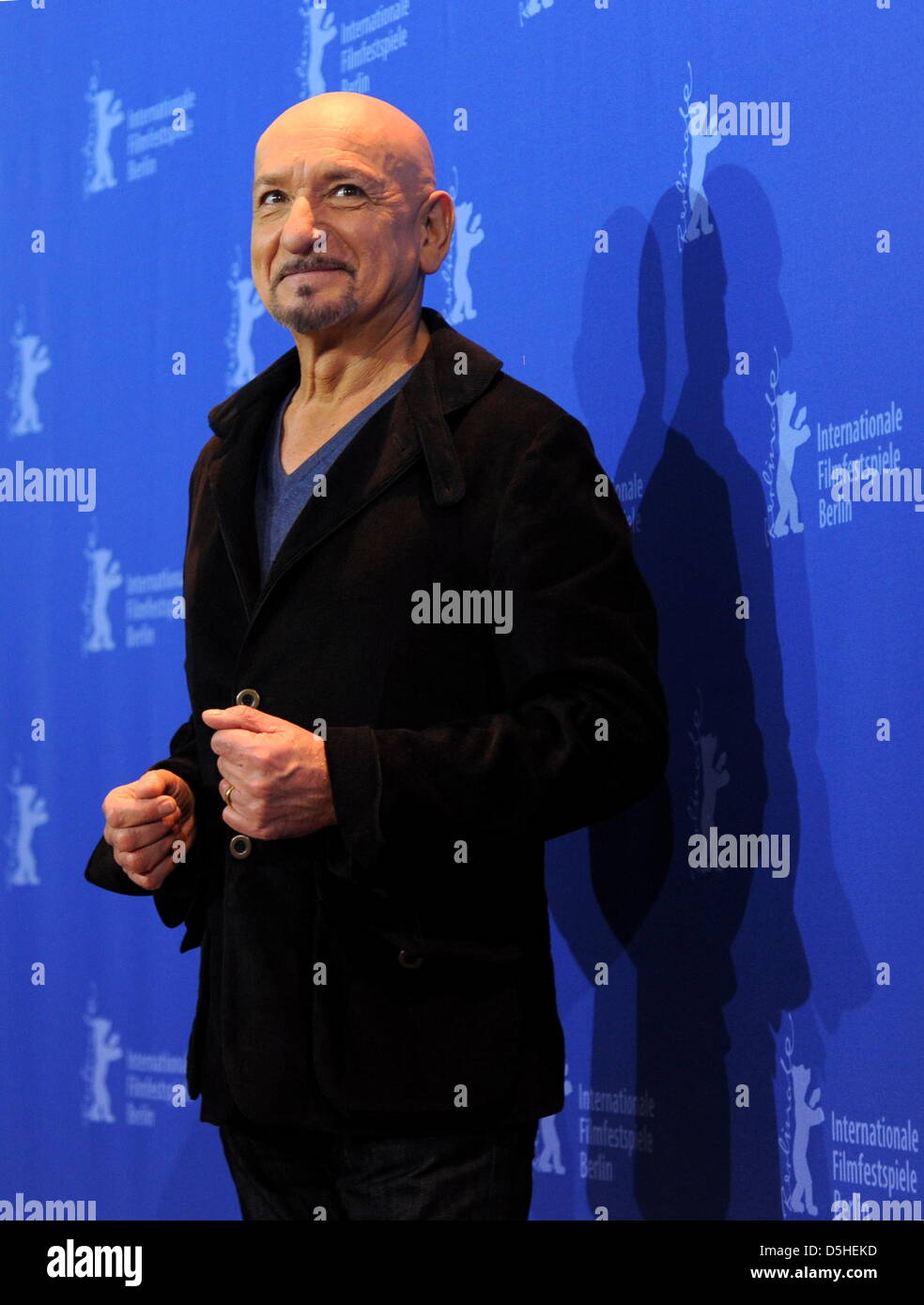 British actor Sir Ben Kingsley attends the photocall of the film ...