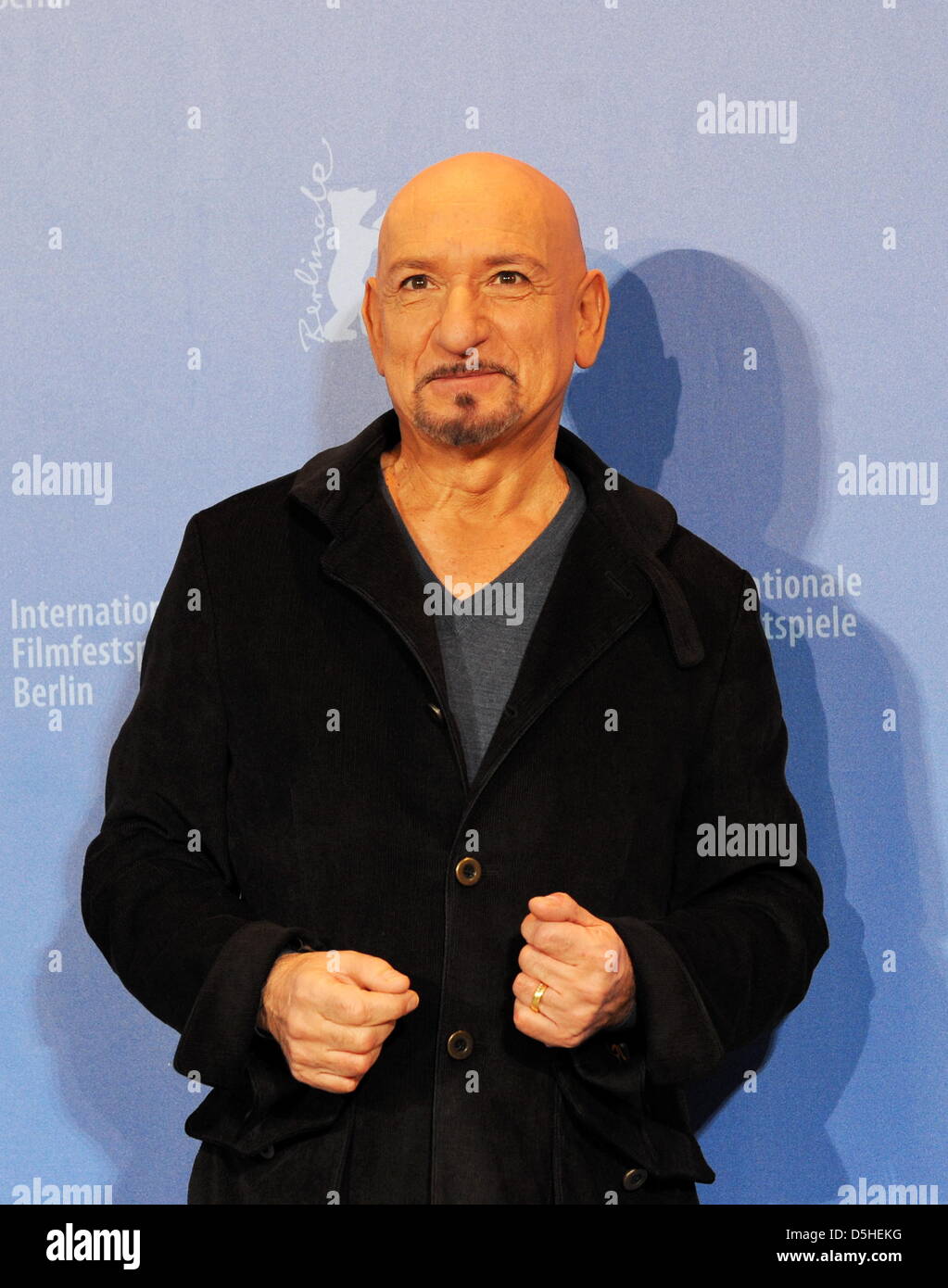 British actor Ben Kingsley attends the photocall for the film 'Shutter ...