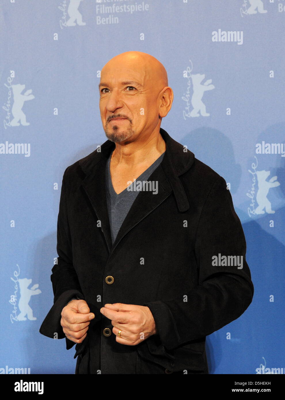 British actor Ben Kingsley attends the photocall for the film 'Shutter ...