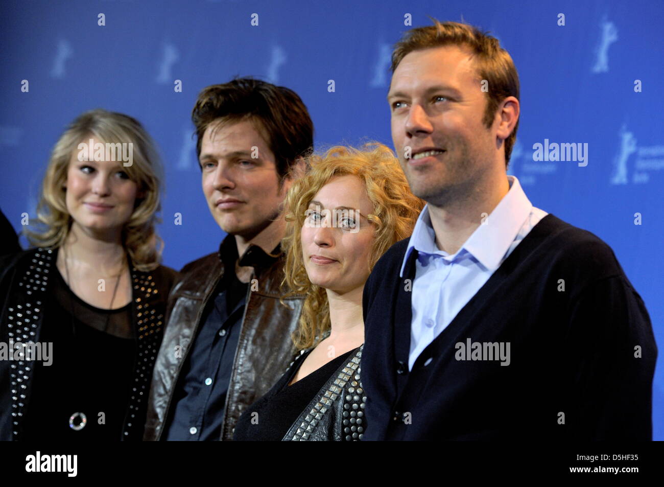 Actress Helene Reingaard (l-r), director Thomas Vinterberg, actress ...