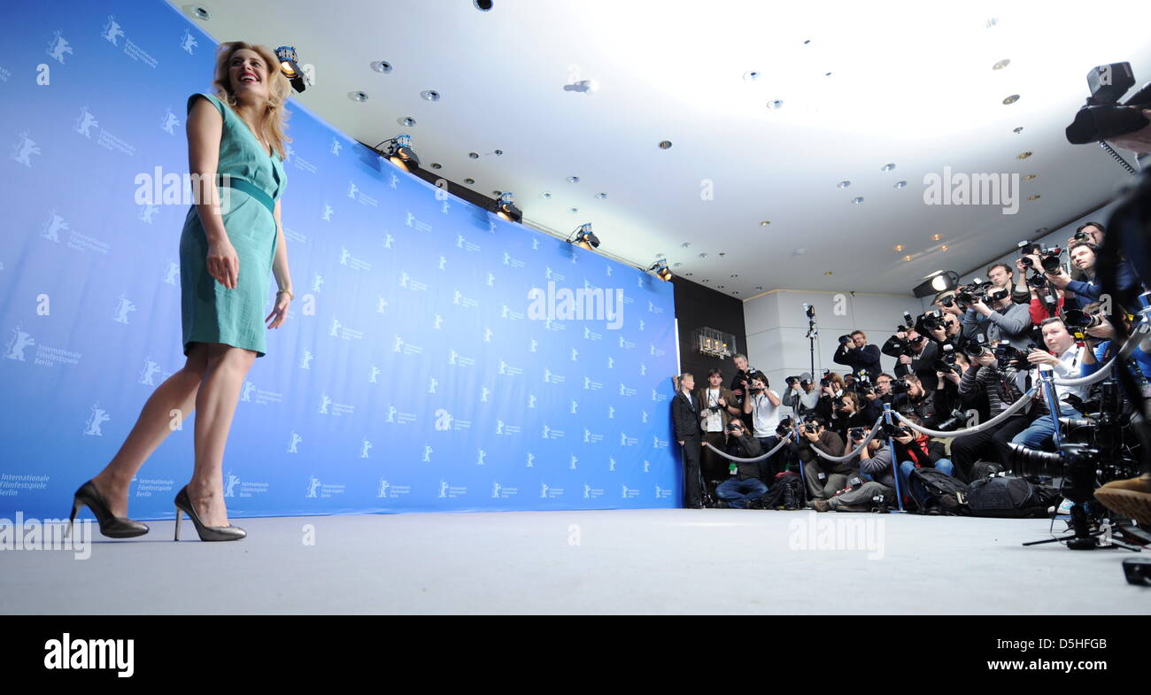 US actress Greta Gerwig attends the photocall for the film 'Greenberg ...