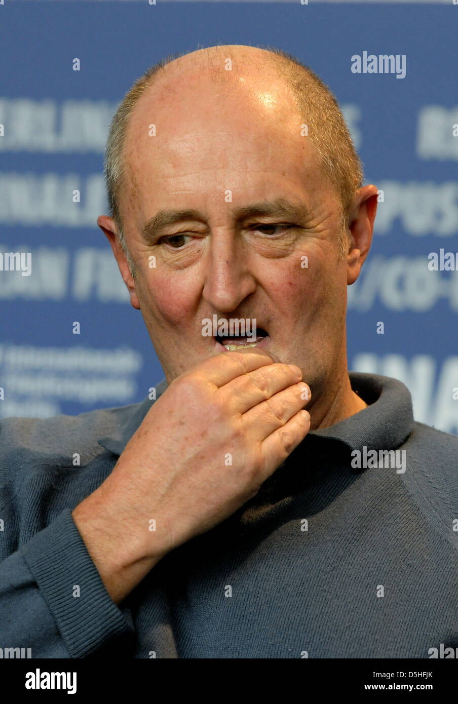 British producer Al Clark attends the press conference of the film 'Red ...