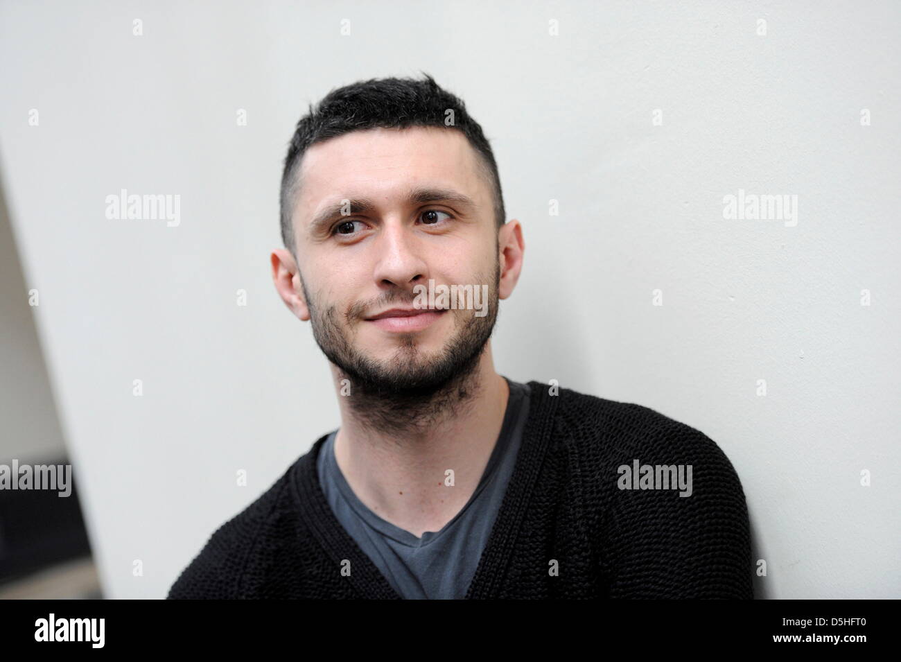 Romanian actor Dragos Bucur attends a photocall of the "Shooting Stars ...