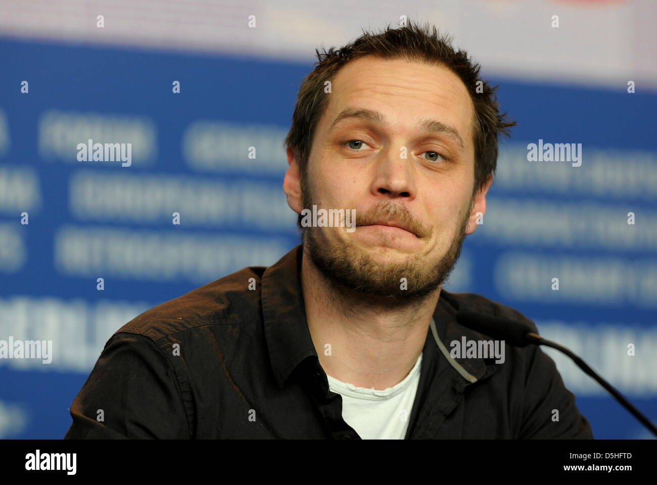Finnish director Aleksi Salmenperä attends a press conference for the ...