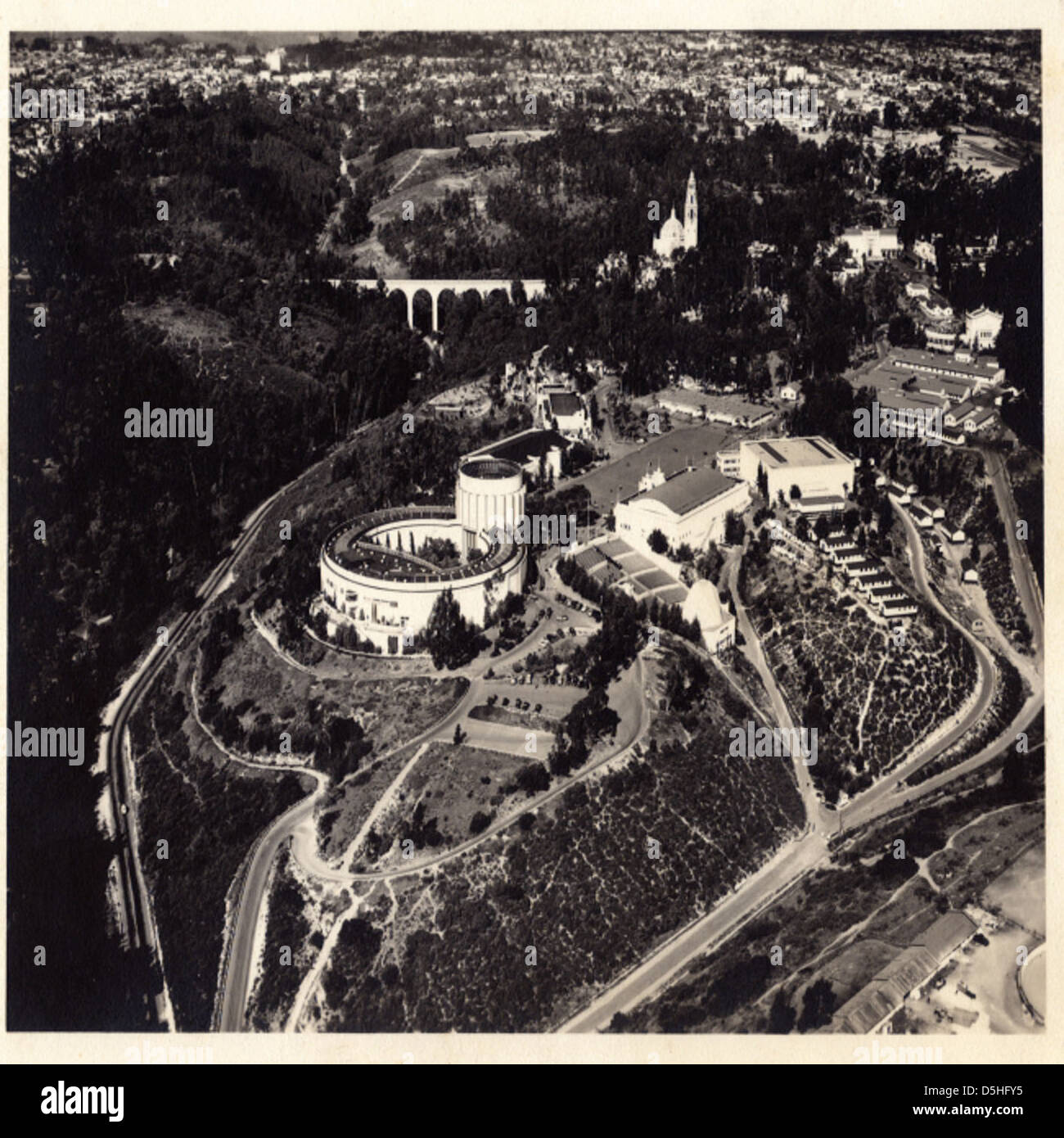 Balboa park san diego aerial hi-res stock photography and images - Alamy