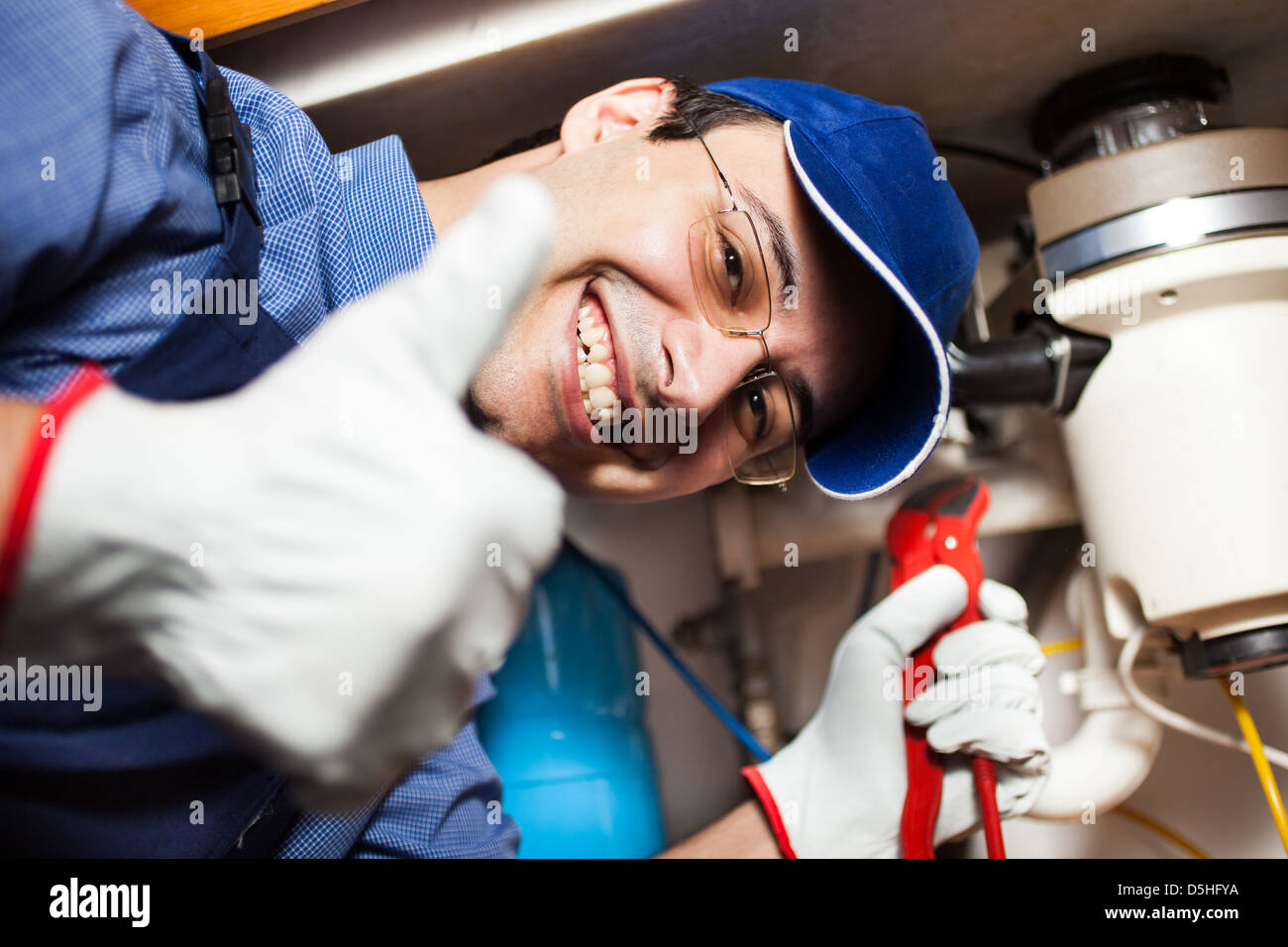 Maintenance plumber hi-res stock photography and images - Alamy