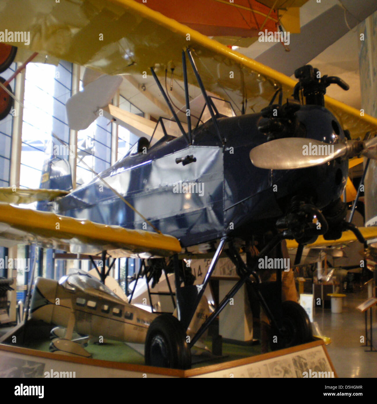 The E33b Fleet Model 2 is an early aircraft model displayed at the San ...