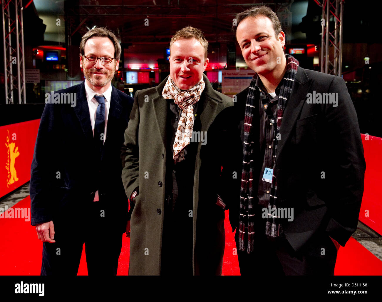 Director Jake Scott (L-R), producer Michael Costigan and producer Scott ...