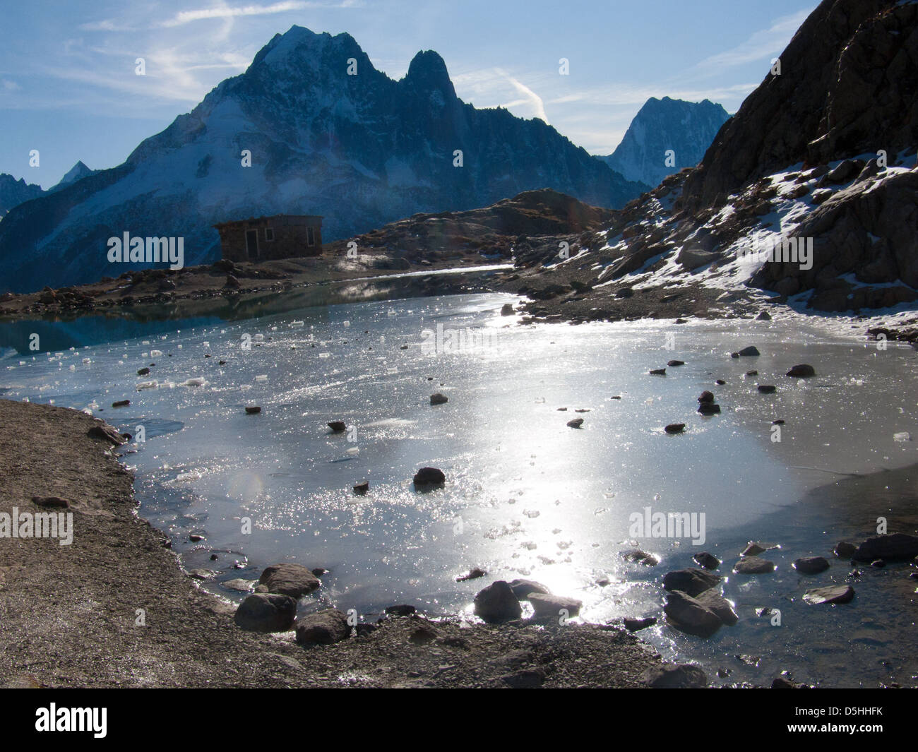lac blanc , chamonix, haute savoie, FRANCE Stock Photo - Alamy