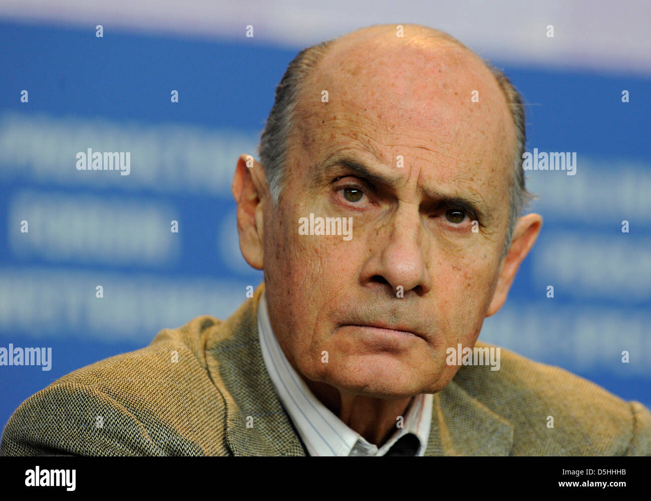 French actor Guy Marchand attends the press conference on the film ...