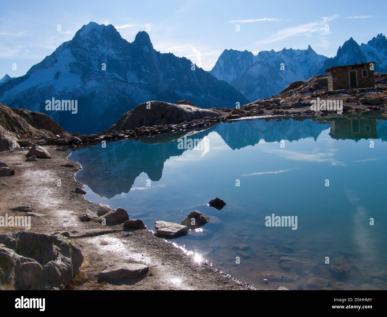 lac blanc , chamonix, haute savoie, FRANCE Stock Photo - Alamy