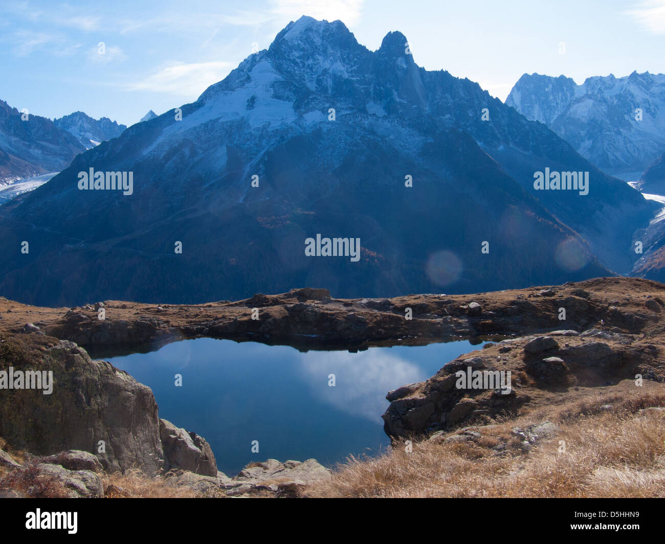 Col des chamonix haute montets france savoie hi-res stock photography ...