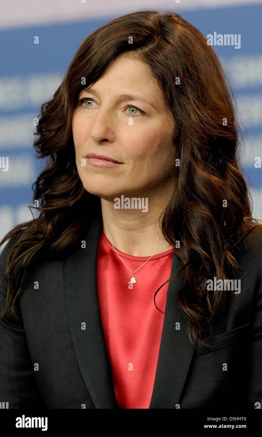 US actress Catherine Keener attends the press conference of the movie ...