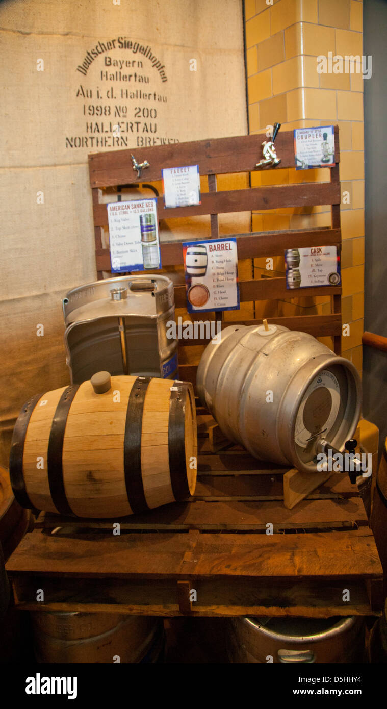 Samuel Adams beer tour Stock Photo - Alamy