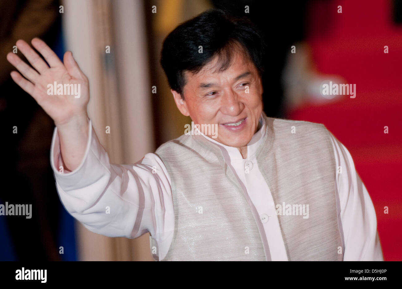 Actor Jackie Chan arrives for the photocall of the film 'Little Big ...