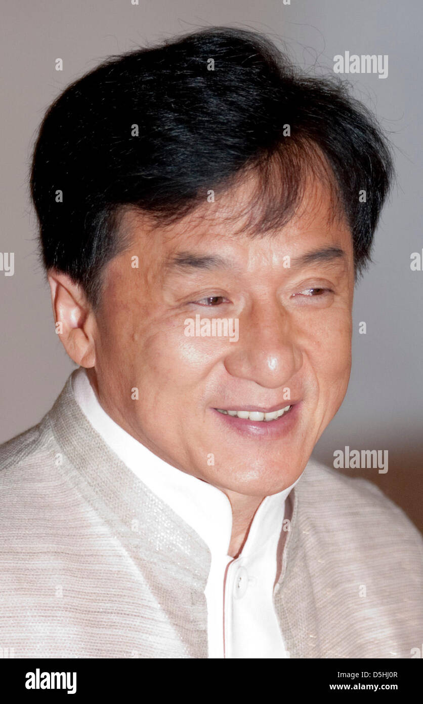 Actor Jackie Chan arrives for the photocall of the film 'Little Big ...