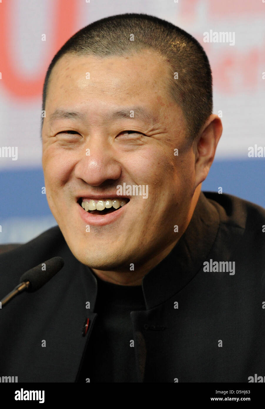 Director Ding Sheng attends the press conference for the film 'Little ...