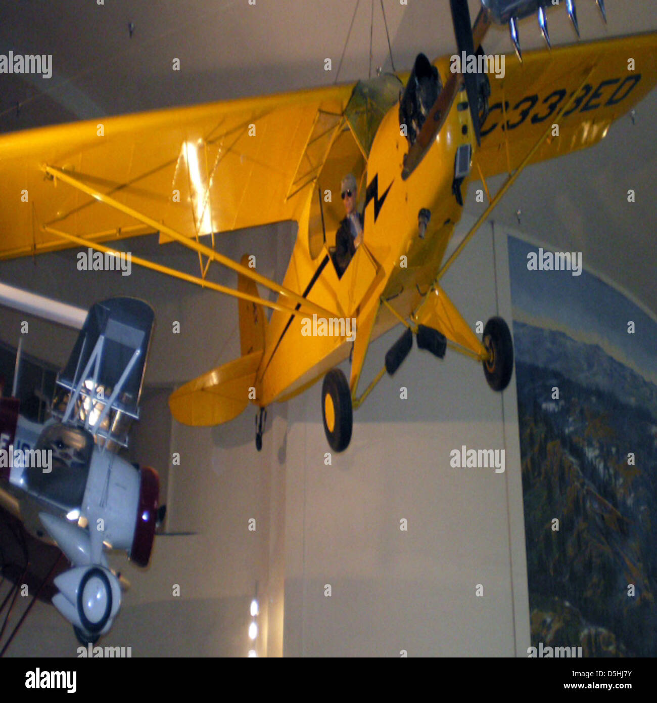 The Piper J-3 Cub is a lightweight, two-seat aircraft, first introduced ...