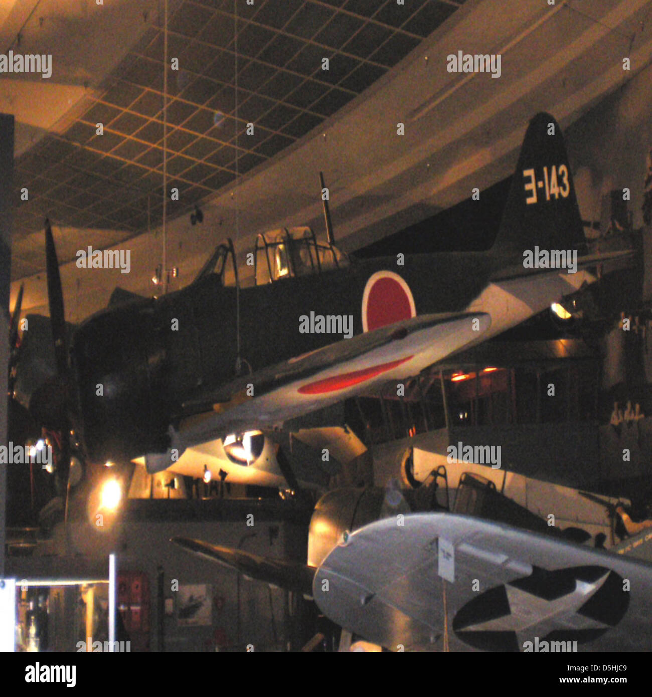 The F49a Mitsubishi A6M7 Zero-sen, a famous Japanese fighter aircraft ...