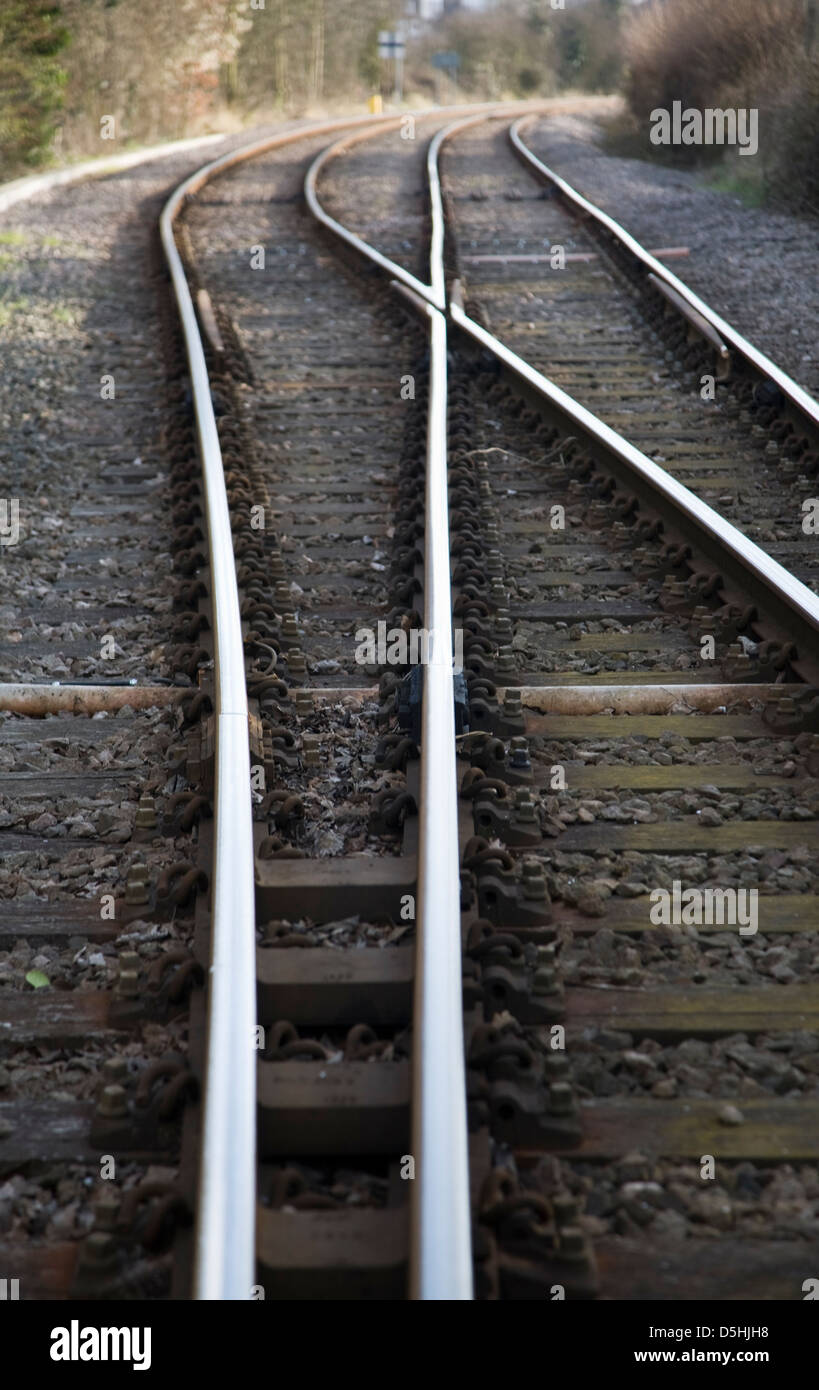 Two lines crossing hi-res stock photography and images - Alamy