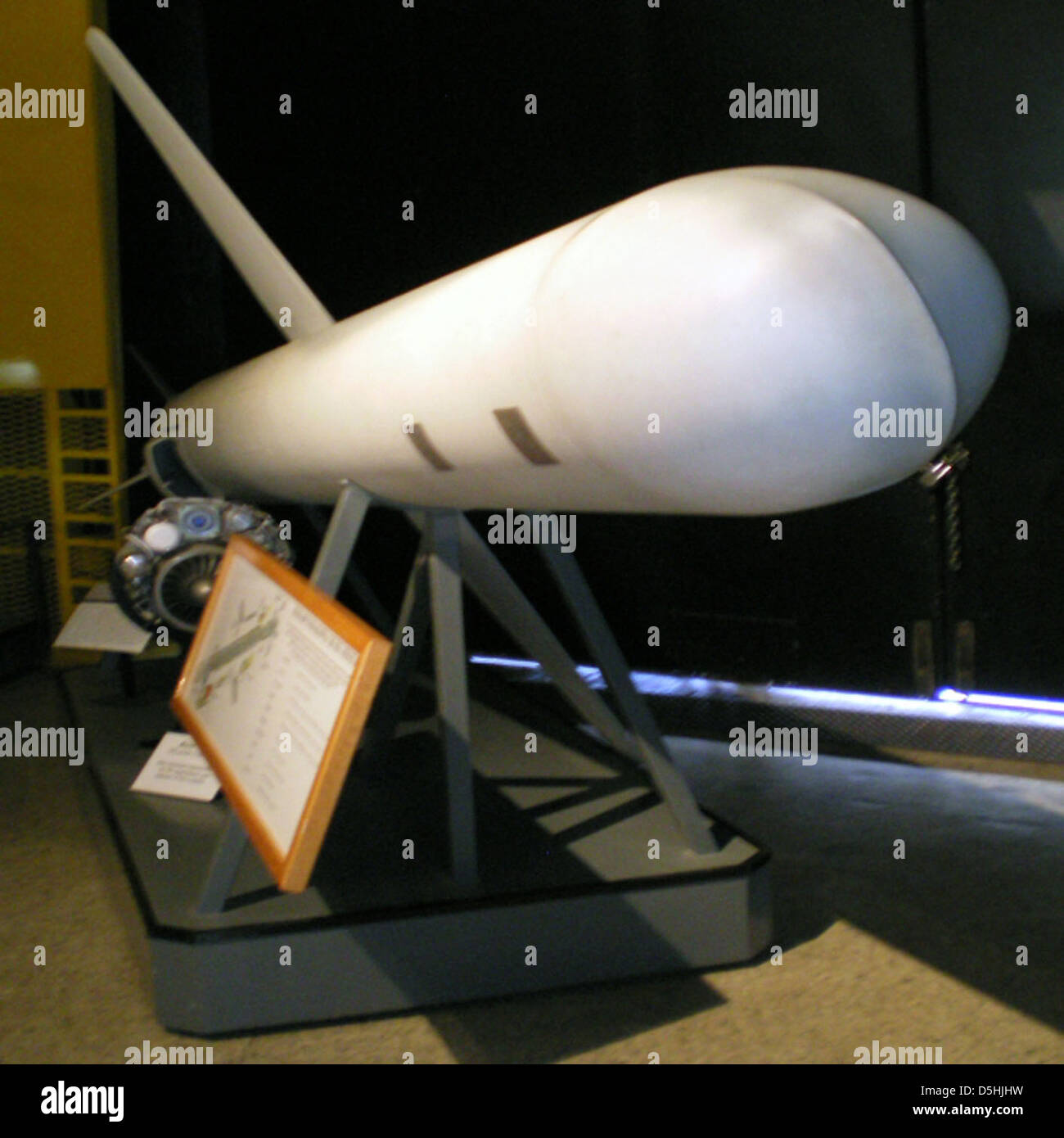 The General Dynamics Tomahawk, displayed at the San Diego Air and Space ...