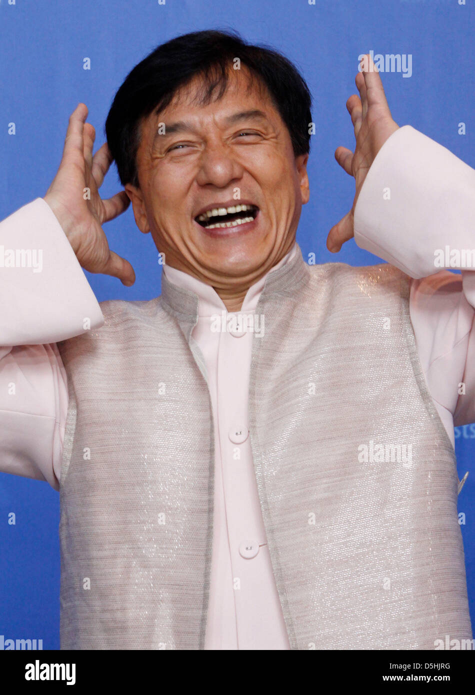 Actor Jackie Chan attends the photocall for the film 'Little Big ...