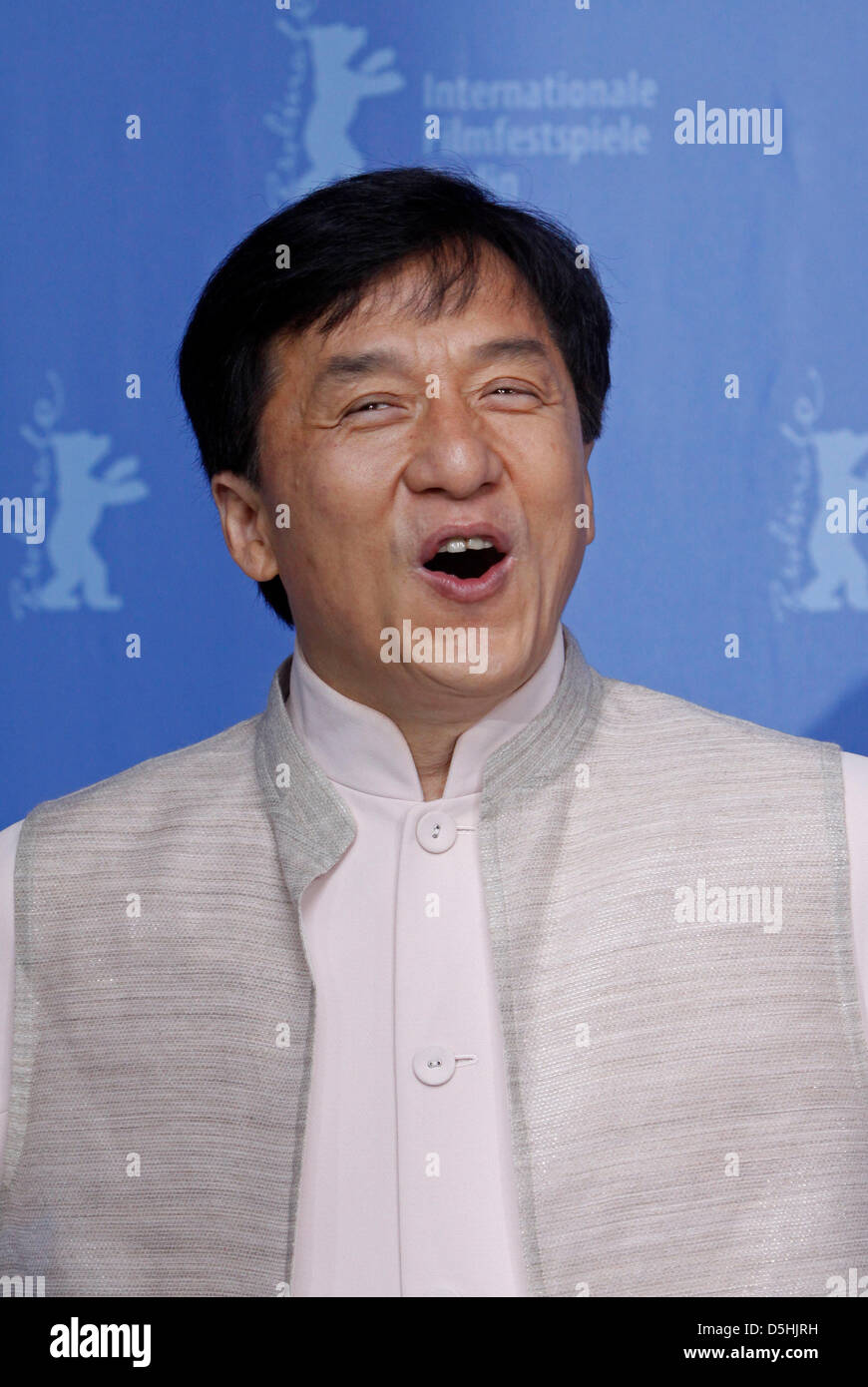 Actor Jackie Chan attends the photocall for the film 'Little Big ...