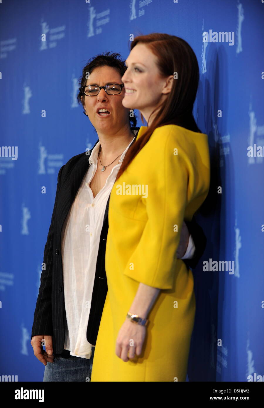 US director Lisa Cholodenko (L) and US actress Julianne Moore attend ...