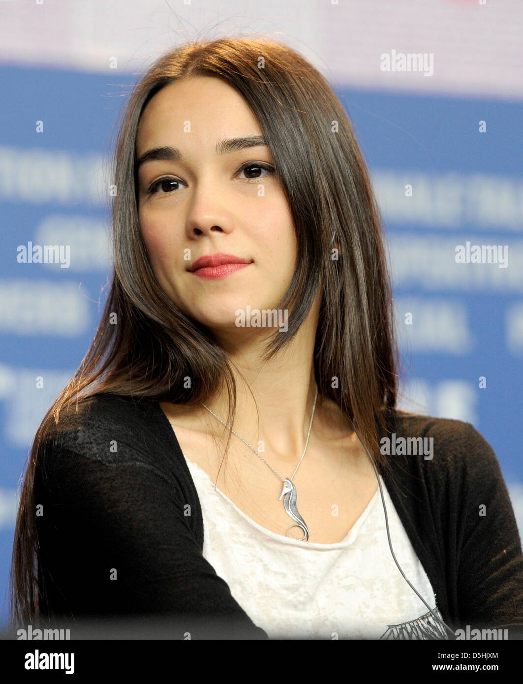 Turkish actres Tuerkue Turan attends the press conference of the film ...