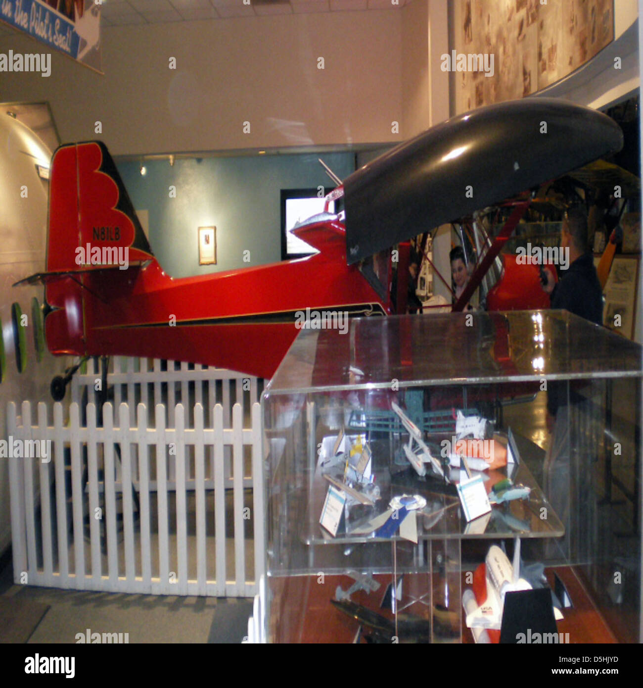 The Kitfox 4 is a light sport aircraft displayed at the San Diego Air ...