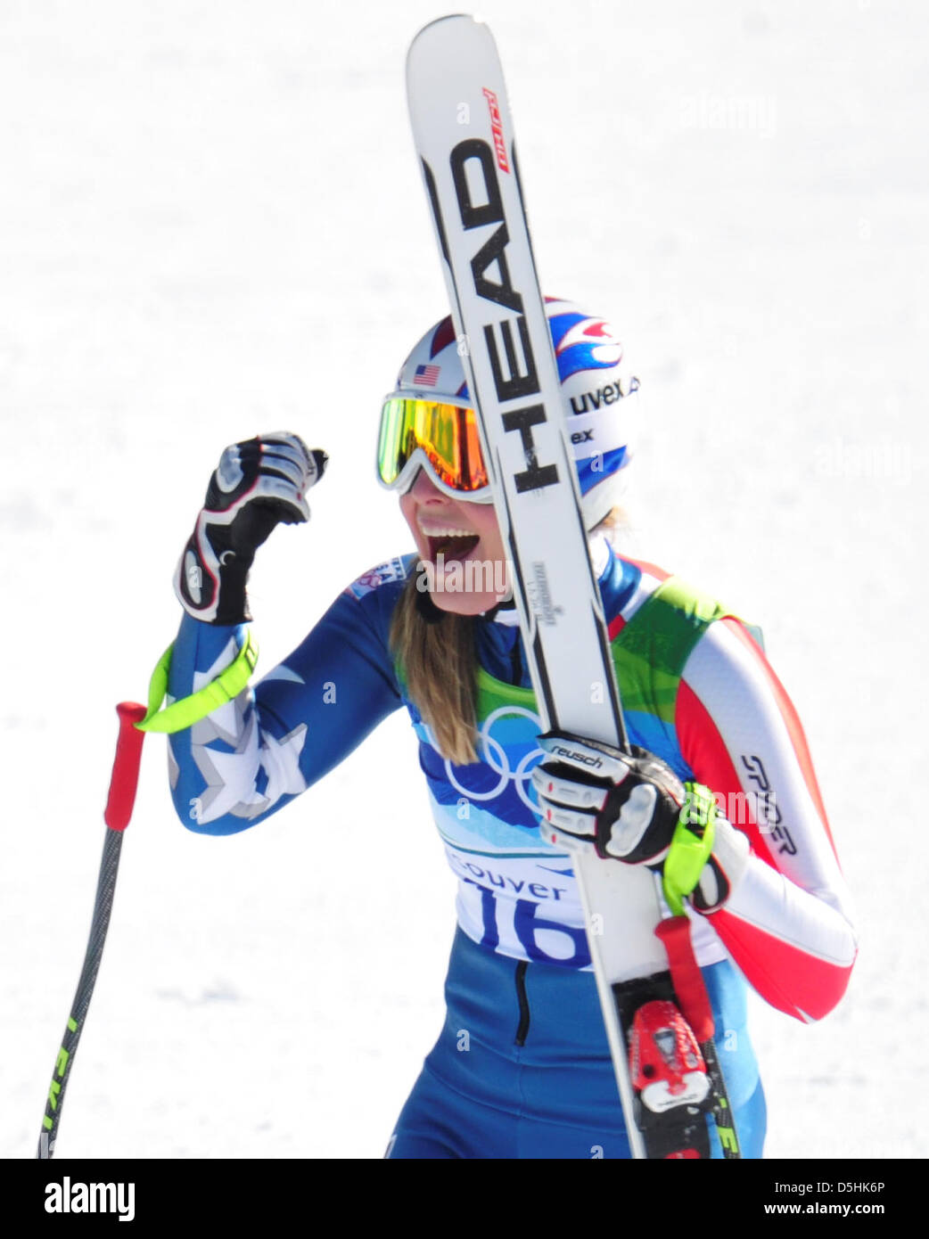 Lindsey vonn 2010 gold hi-res stock photography and images - Alamy