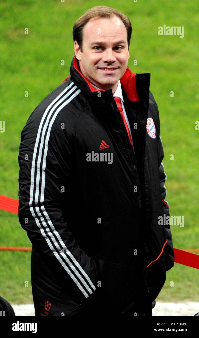 Bayern Munich's sporting director Christian Nerlinger pictured ahead of ...