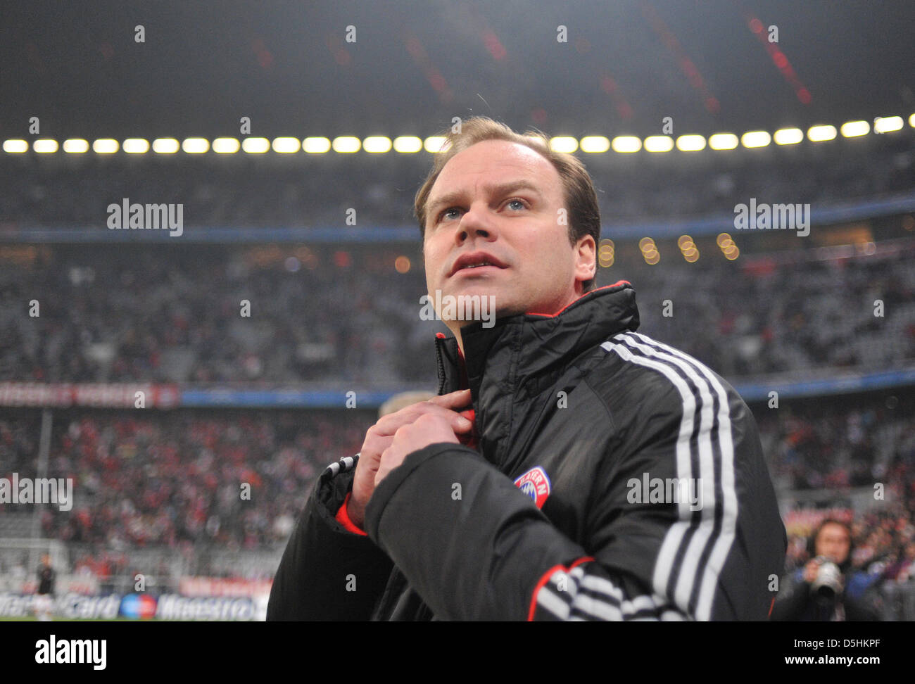 Bayern Munich's sporting director Christian Nerlinger pictured ahead of ...