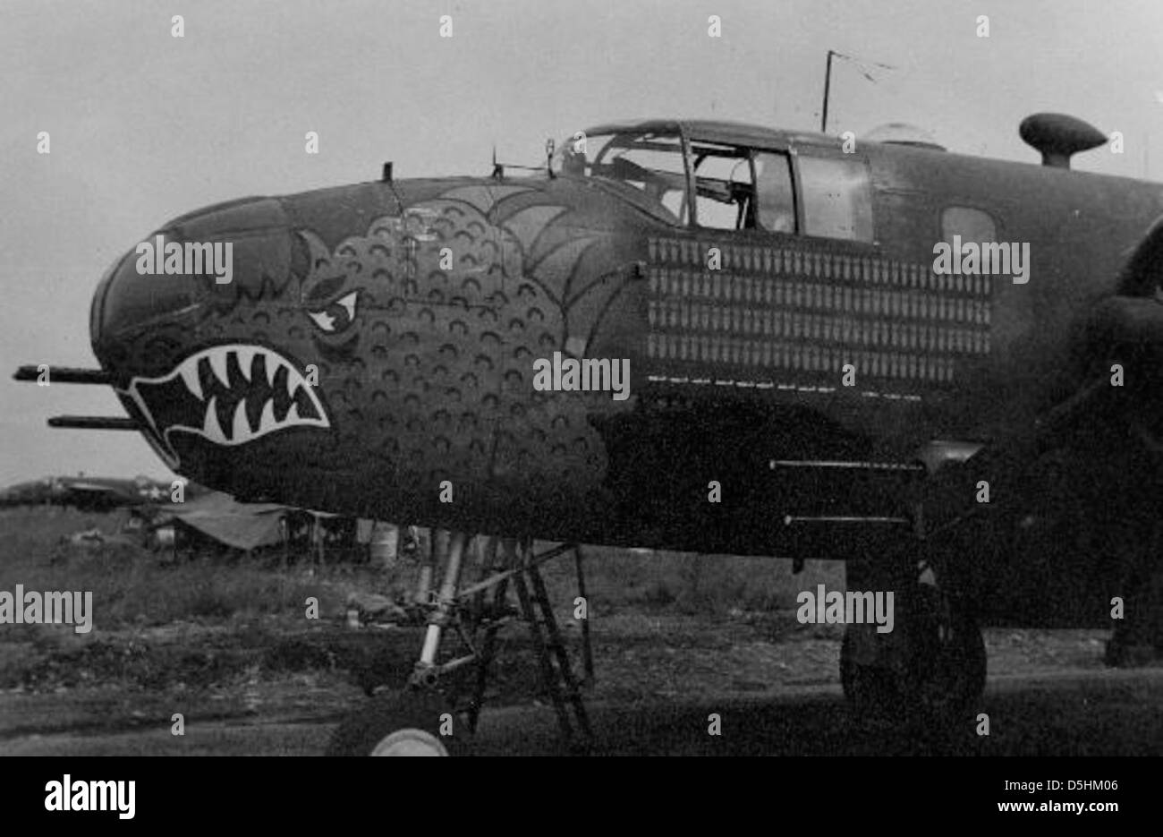 The 38th Bomb Group, known as the Sun Setters, operated B-25 bombers ...