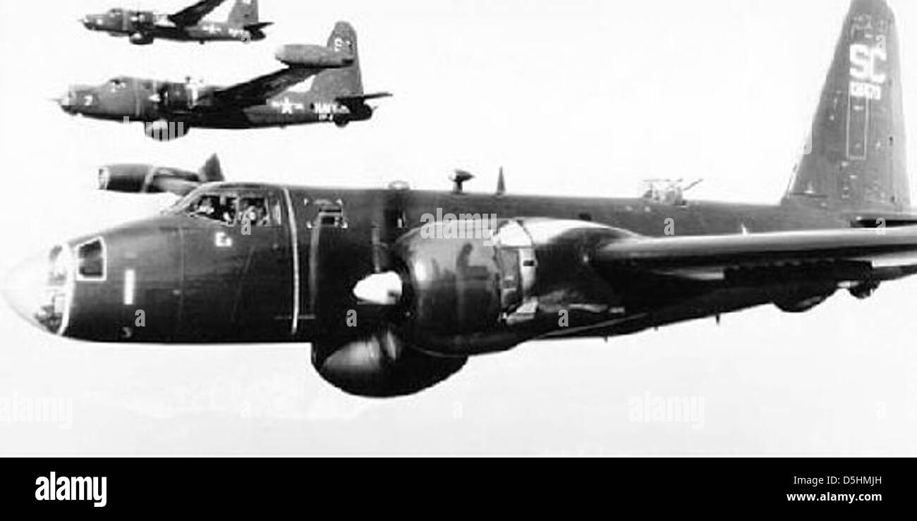 The VP-4 P2V-5 Neptune was a maritime patrol aircraft used by the ...