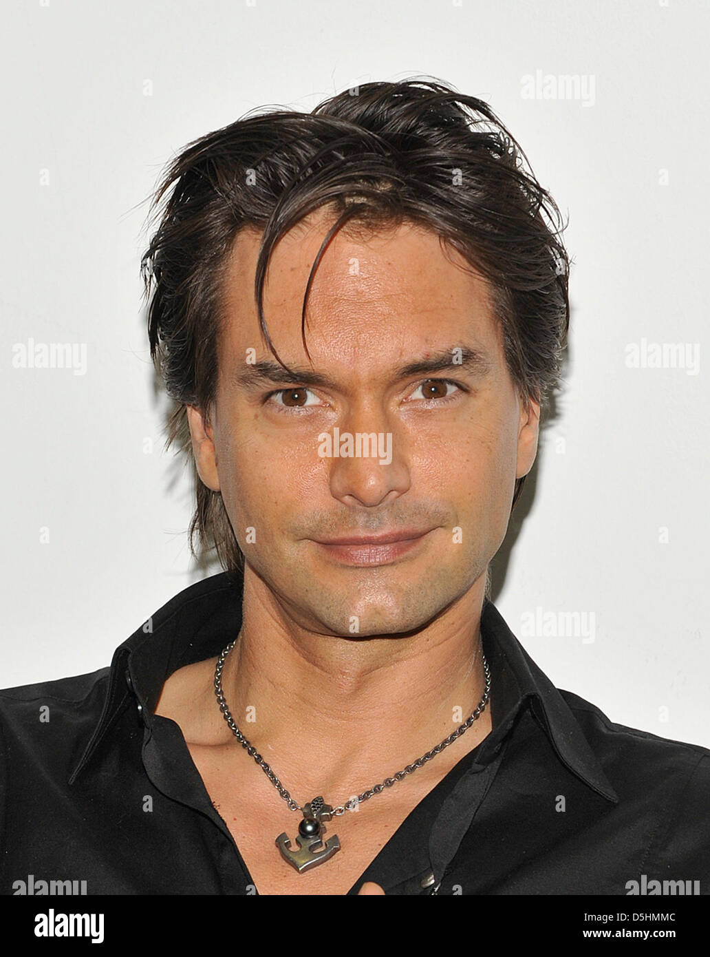 Swedish supermodel Marcus Schenkenberg poses during a press call on ...