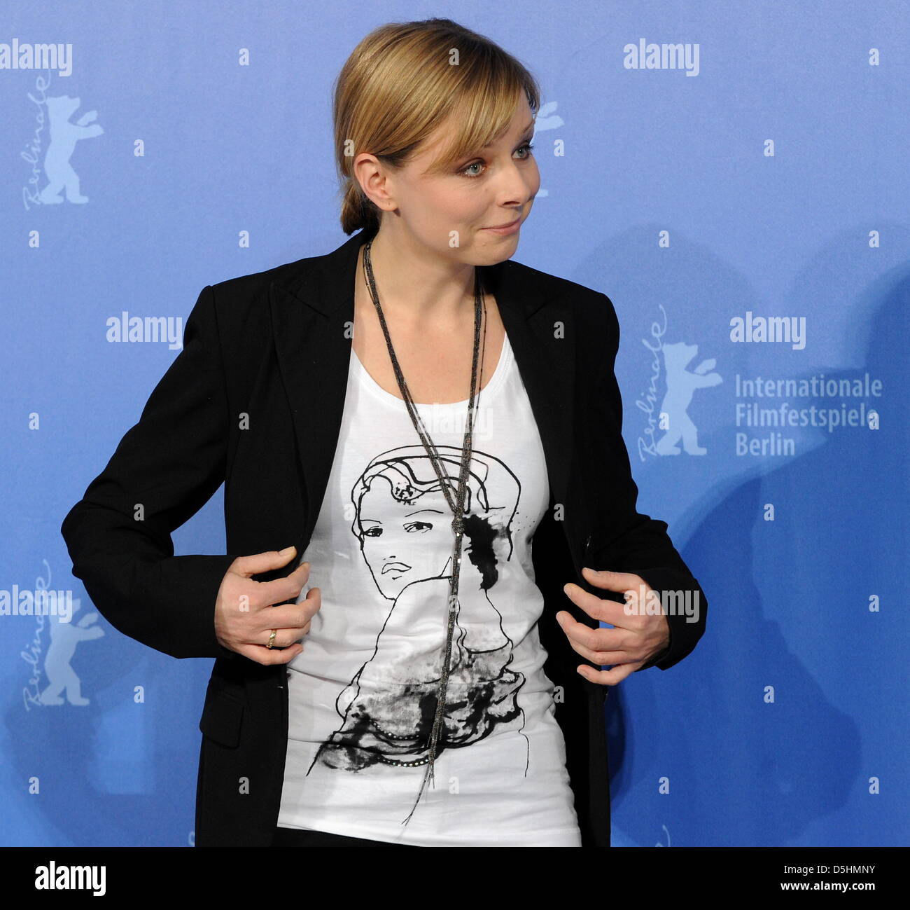 Danish actress Lene Maria Christensen attends the photocall of the film ...