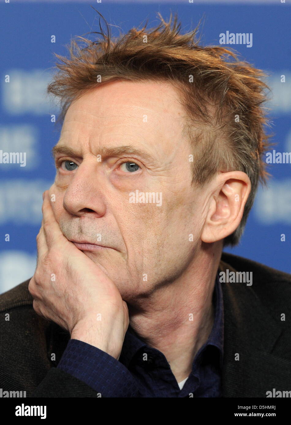 Danish actor Jesper Christensen attends the press conference of the ...