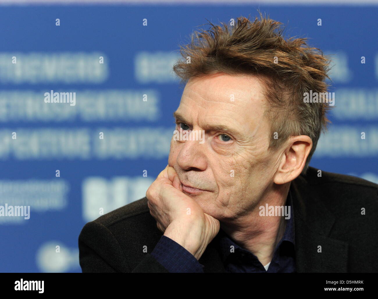 Danish actor Jesper Christensen attends the press conference of the ...