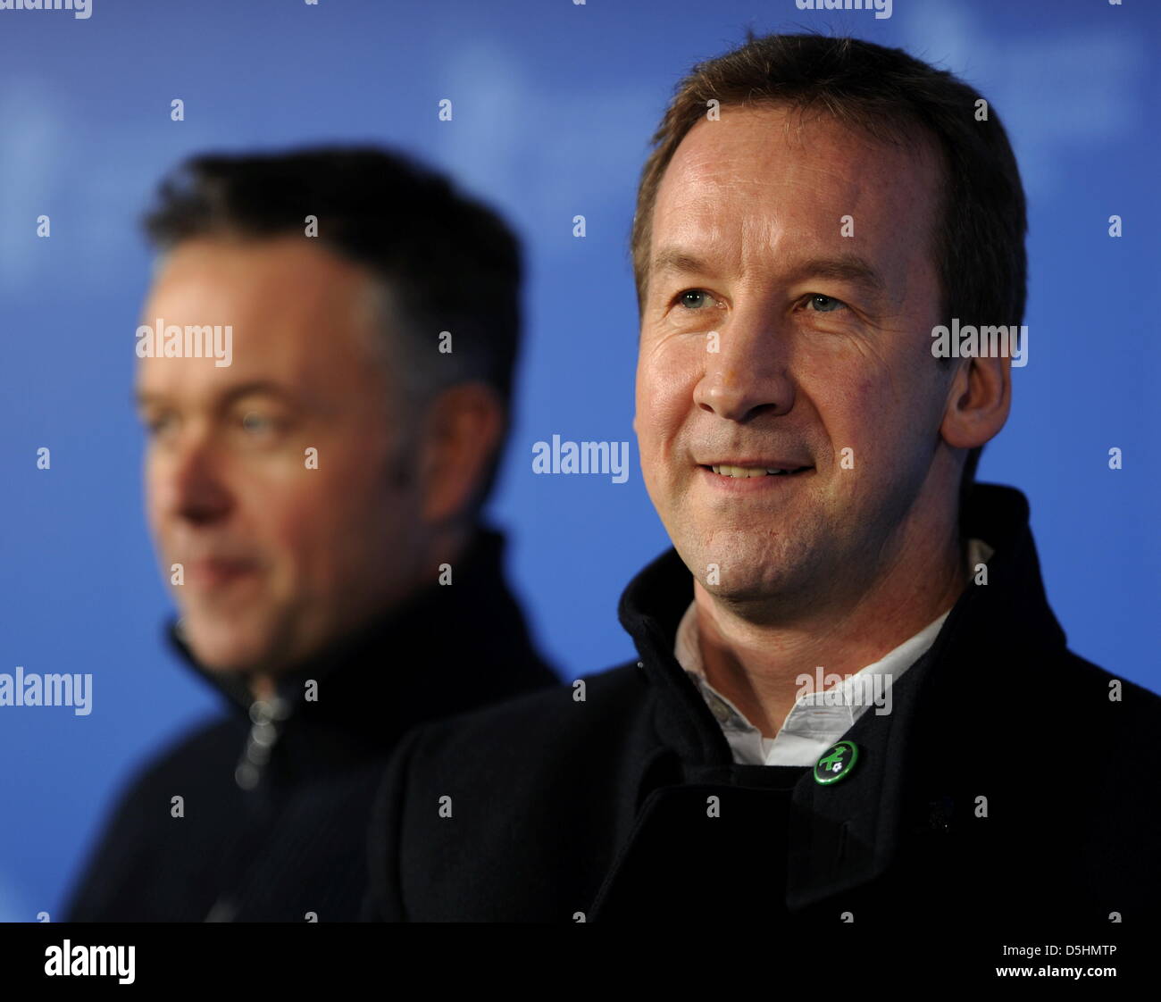 British director Michael Winterbottom (L) and British producer Andrew ...