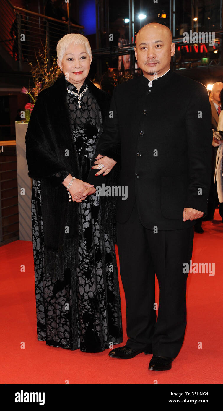 Actress Lisa Lu and director Wang Quan'an arrives for the closing ...