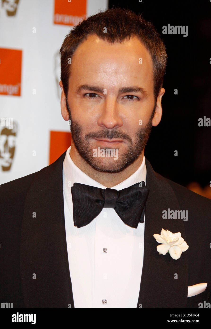 US director Tom Ford arrives for the 2010 Orange British Academy Film ...
