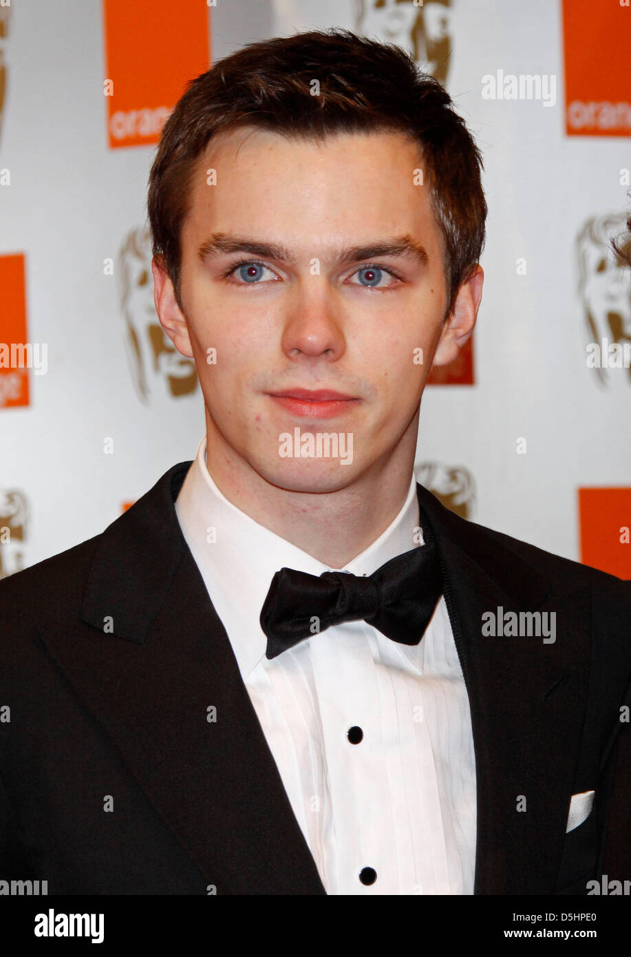 British actor nicholas hoult arrives hi-res stock photography and ...